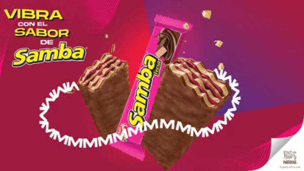 Samba Fresa 20 Unidades – Savoy – Latincandy