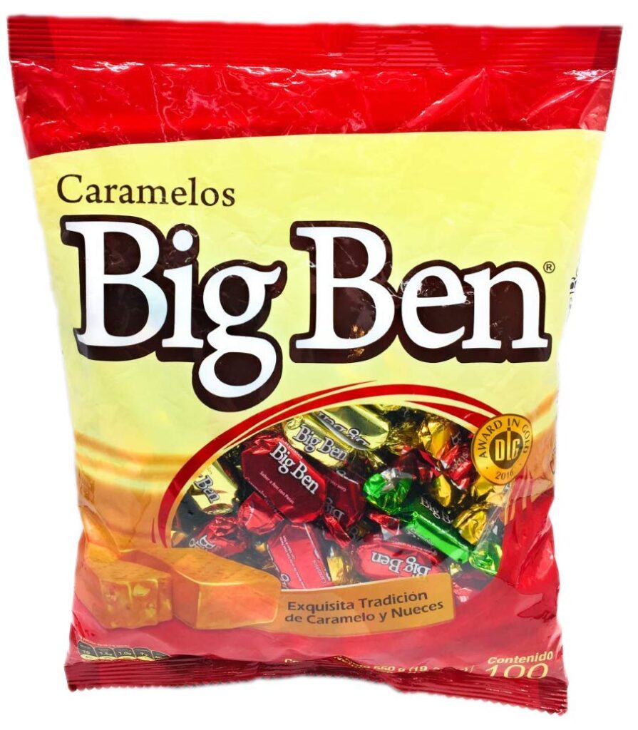 Big Ben Clásicos/Bolsa x 50 Unidades – Latincandy